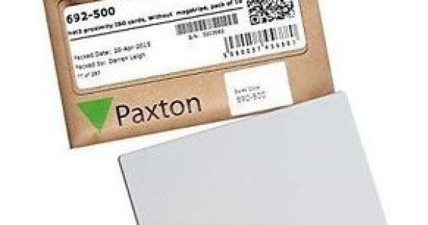 Paxton Net2 Proximity ISO cards - Pack of 10 - PAX-692-500